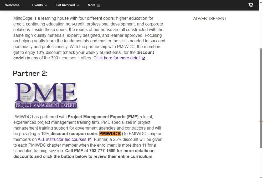 PMI Promo Codes (2 Verified) - 10% Off w/Code Oct 2025