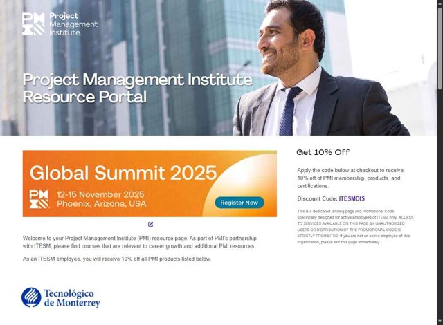 PMI Promo Codes (1 Verified) - 10% Off w/Code Aug 2025