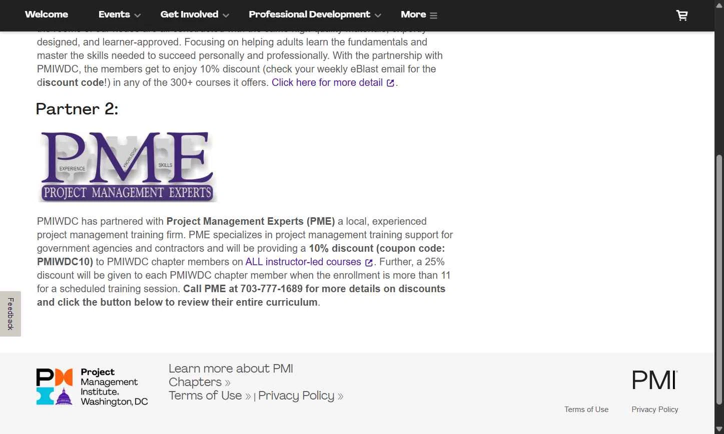 PMI Promo Codes - 10% Off w/Code (2 Verified) Nov 2025