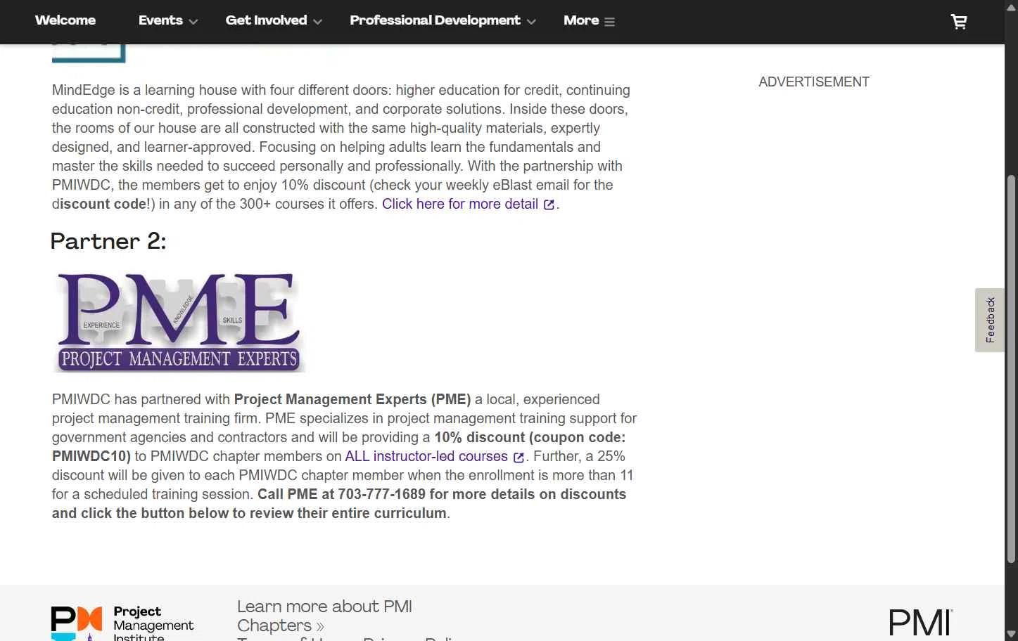 PMI Promo Codes - 10% Off w/Code (2 Verified) Jan 2026