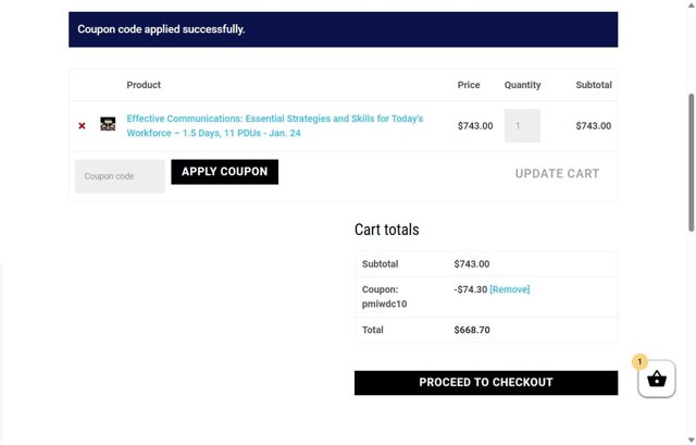 Pmi Promo Codes 3 Verified 30 Off Wcode May 2025