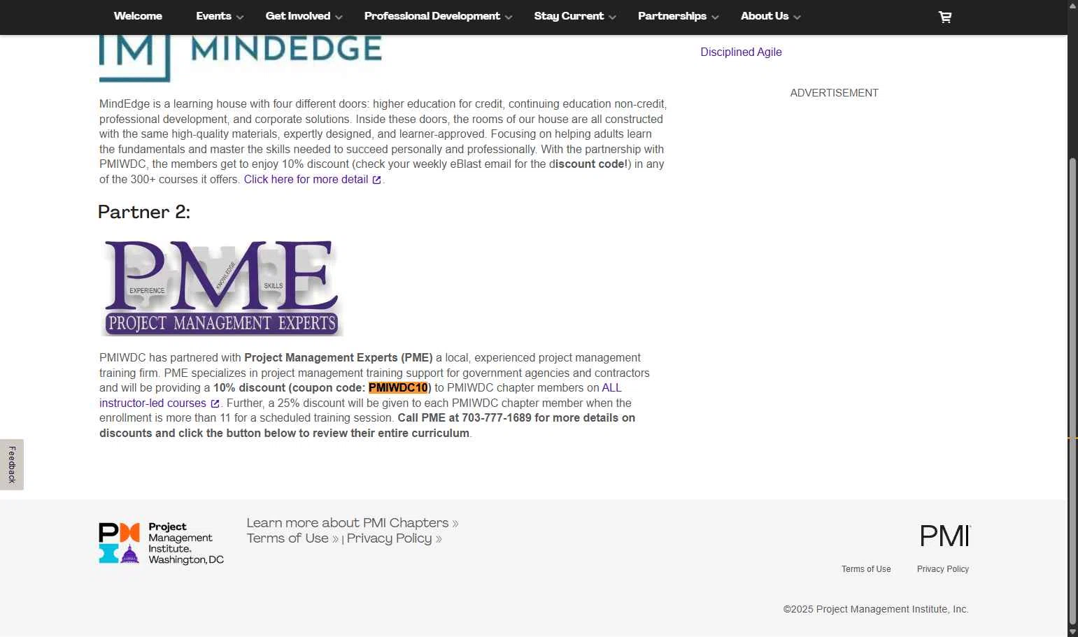 PMI Promo Codes - 10% Off w/Code (2 Verified) Jan 2026