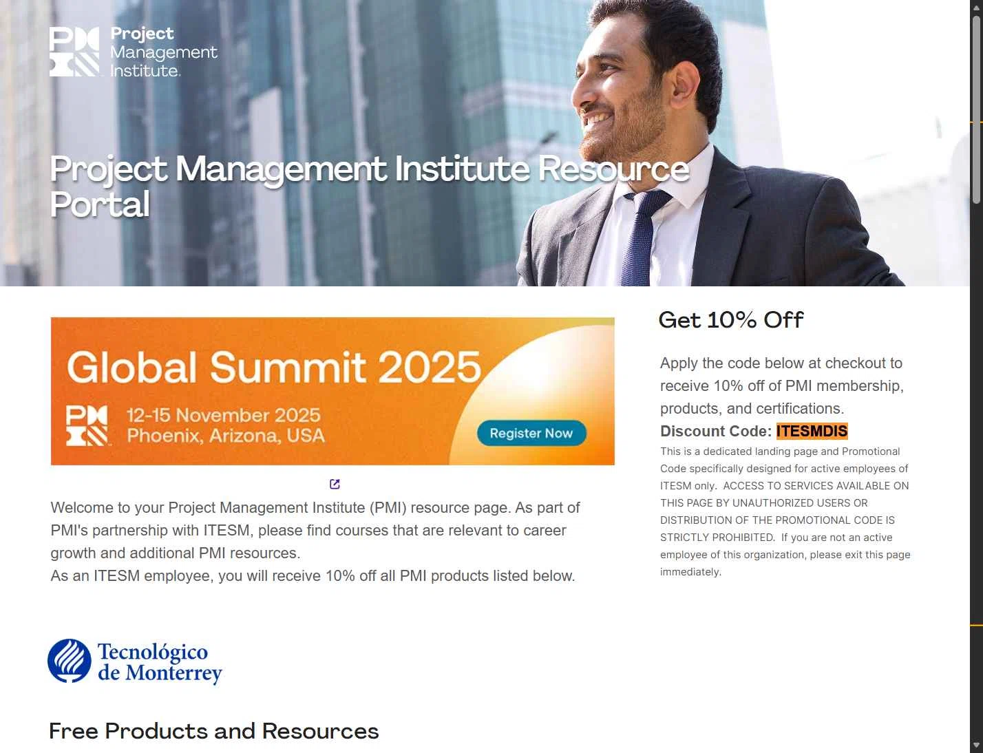 PMI Promo Codes - 10% Off w/Code (2 Verified) Jan 2026