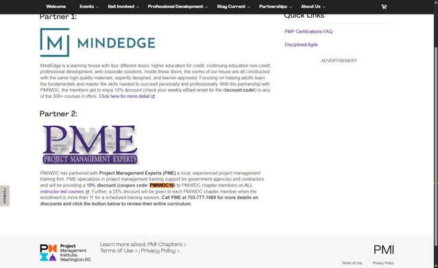 Pmi Promo Codes 2 Verified 10 Off Wcode May 2025