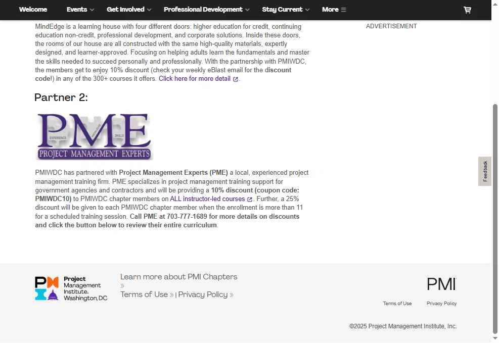 PMI Promo Codes - 10% Off w/Code (2 Verified) Dec 2025