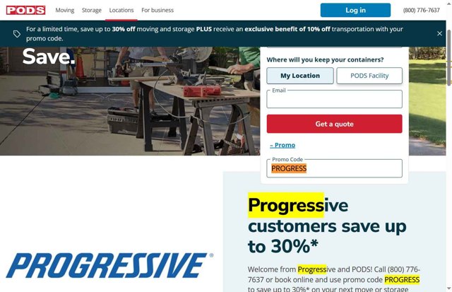 PODS Discount Codes - 25% Off (5 Verified) Aug 2025