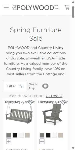 Polywood Promo Codes - 10% Off Sitewide Coupons Jan 2026
