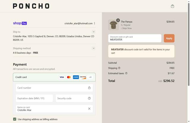 Poncho Outdoors Promo Codes - 15% Off Coupons Oct 2025