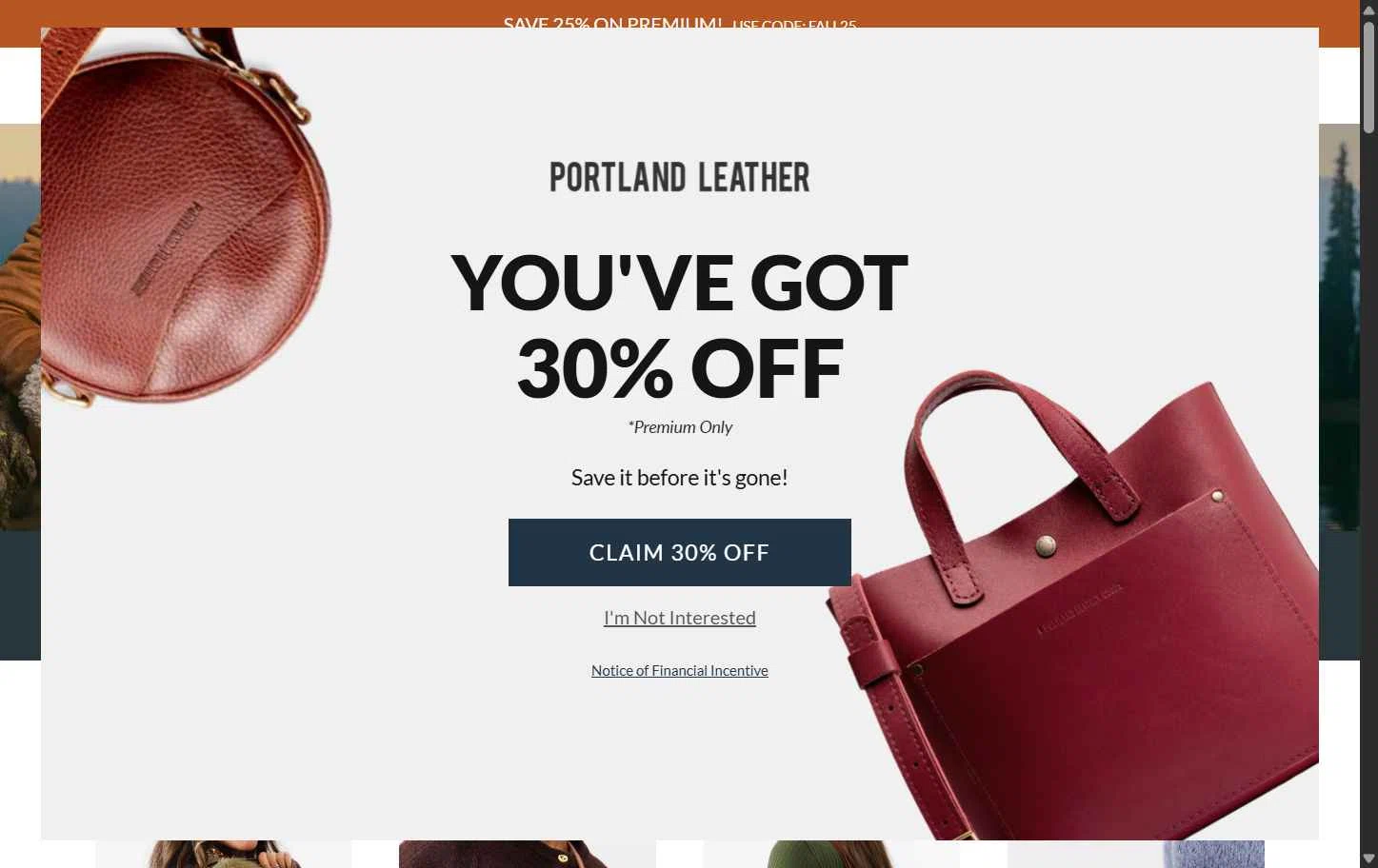 Portland Leather Goods Promo Code - 25% Off Nov 2025