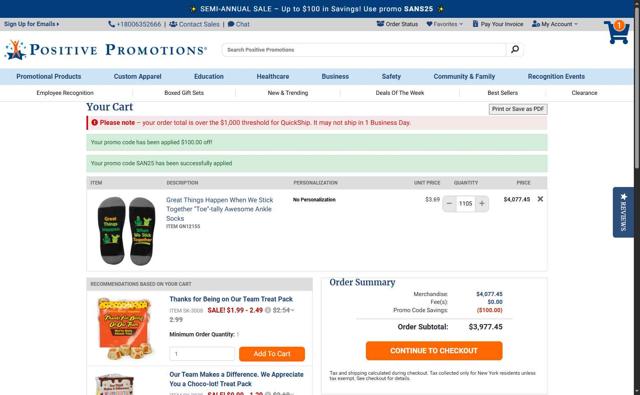 Positive Promotions Promo Codes - 10% Off Oct 2025