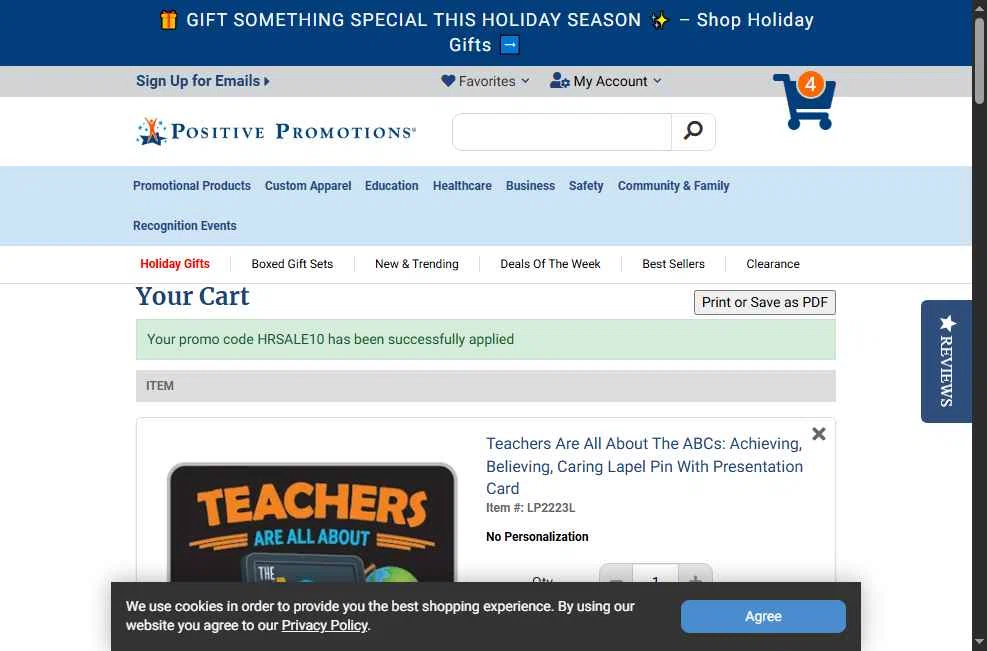 Positive Promotions Promo Code - 10% Off Dec 2025