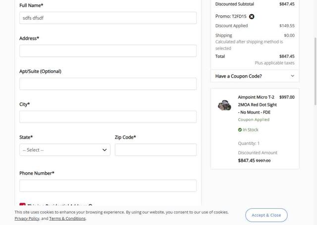 Primary Arms Promo Codes (6 Verified) - $200 Off Oct 2025