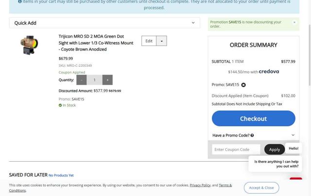 Primary Arms Promo Codes (6 Verified) - $200 Off Oct 2025