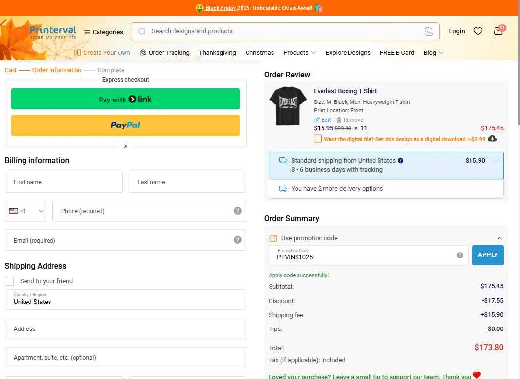 Printerval Promo Codes - 15% Off (4 Verified) Dec 2025
