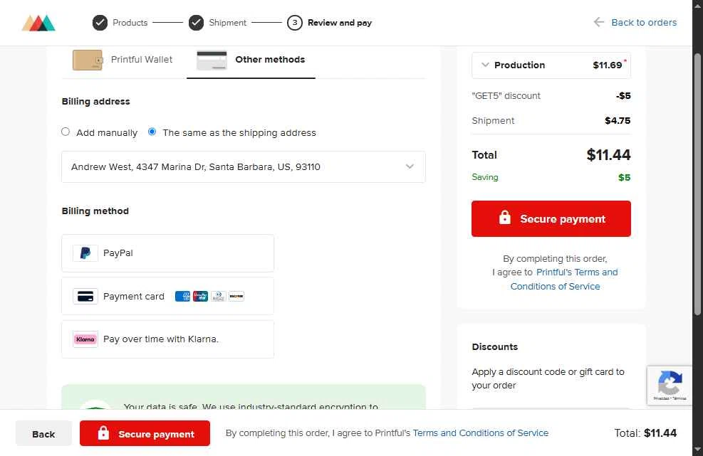 Printful Promo Codes - $5 Off Sitewide Coupons Dec 2025