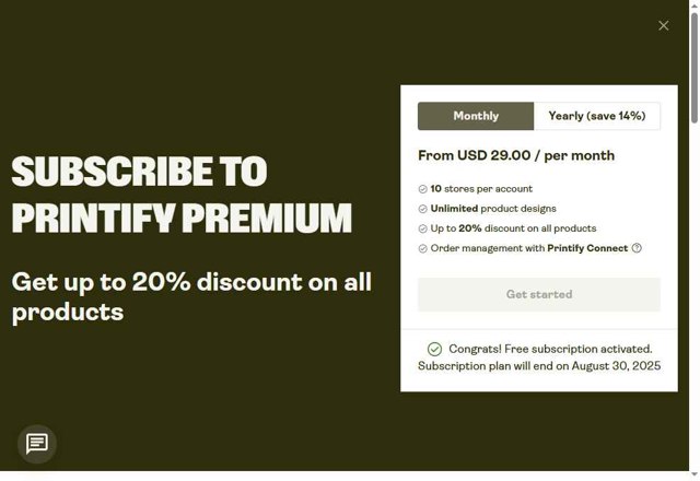 Printify Promo Codes (4 Verified) - 5% Off w/Code Aug 2025