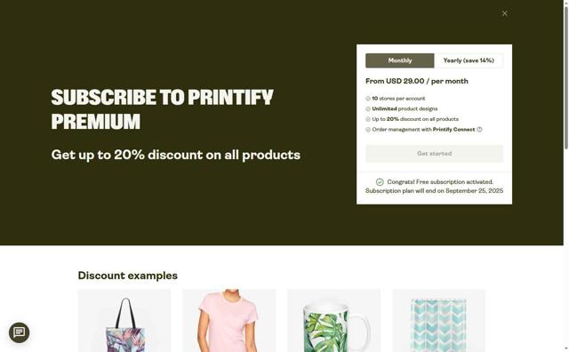 Printify Promo Codes (3 Verified) - 20% Off w/Code Oct 2025
