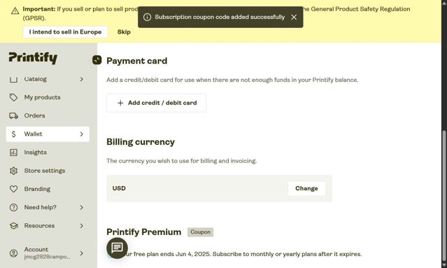 Printify Promo Codes (2 Verified) - 50% Off w/Code May 2025