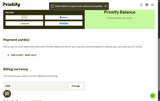 Printify Promo Codes (3 Verified) - 50% Off w/Code Jun 2025