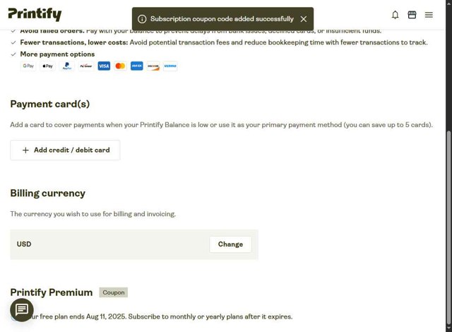 Printify Promo Codes (4 Verified) - 5% Off w/Code Aug 2025