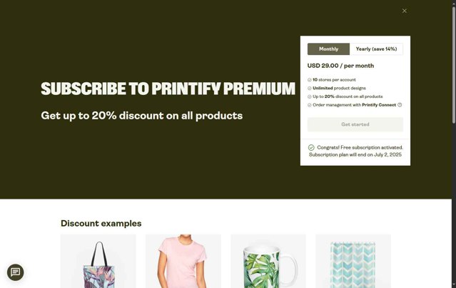 Printify Promo Codes (2 Verified) - 5% Off w/Code Jun 2025