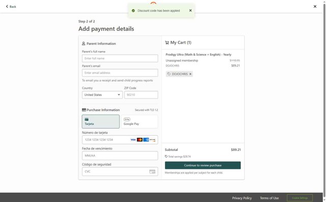 Prodigy Promo Codes (1 Verified) - 25% Off w/Code Jun 2025