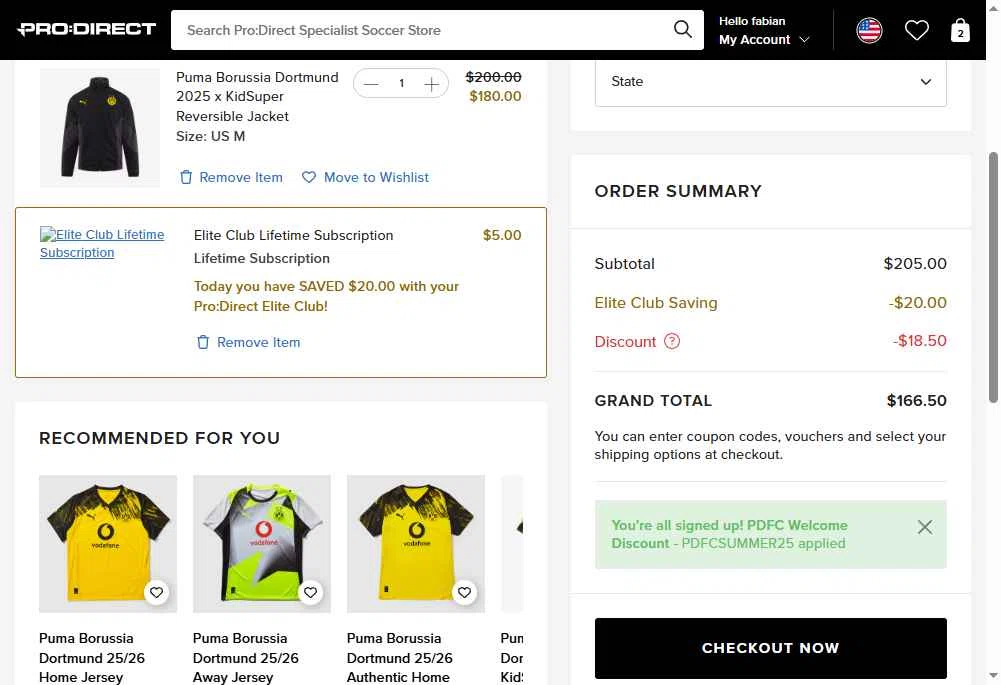 Pro Direct Soccer US Promo Codes - 10% Off Mar 2026
