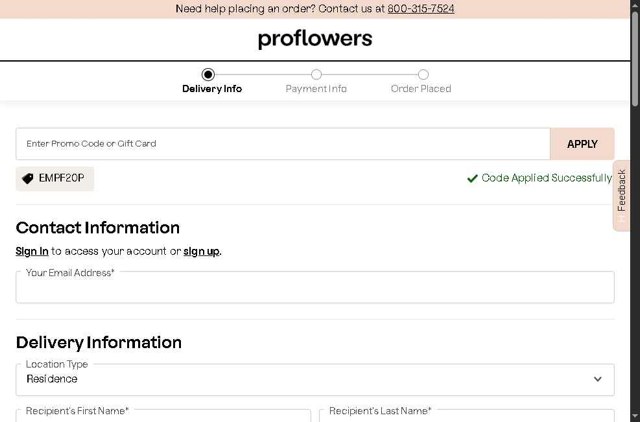 ProFlowers Promo Codes (9 Verified) - 25% Off Jun 2025
