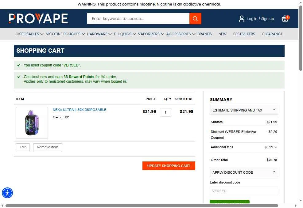 ProVape Promo Codes - 10% Off (16 Verified) Dec 2025