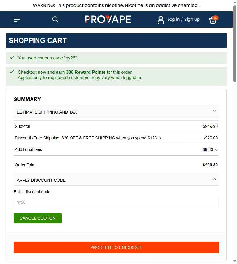 ProVape Promo Codes - 50% Off (9 Verified) Jan 2026