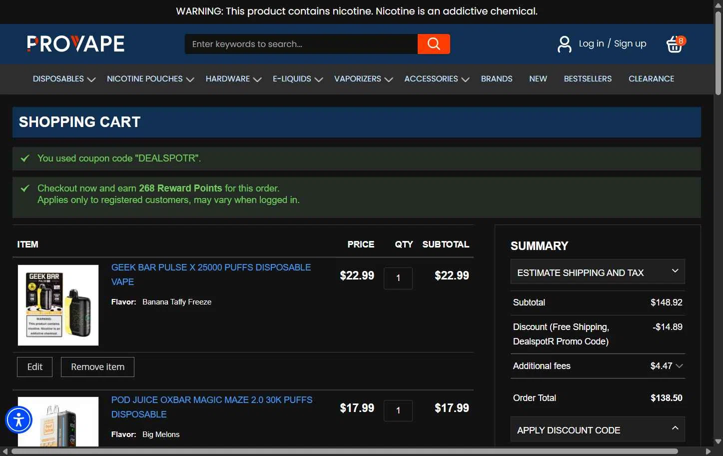 ProVape Promo Codes - 15% Off (10 Verified) Mar 2026