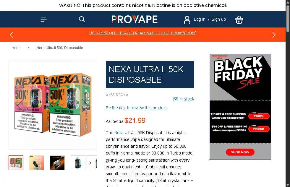 ProVape Promo Codes - 10% Off (16 Verified) Dec 2025