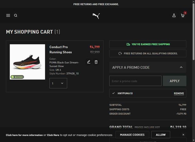 Puma Discount Codes - 30% Off (2 Verified) Jul 2025