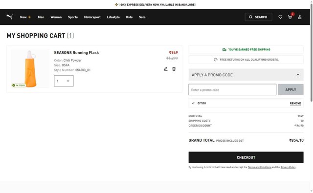 Puma Promo Codes (3 Verified) - 10% Off Sitewide May 2025