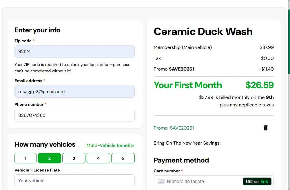 Quick Quack Car Wash Promo Code - 55% Off Feb 2026