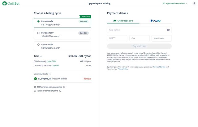 QuillBot Promo Codes (10 Verified) - 30% Off w/Code Jul 2025