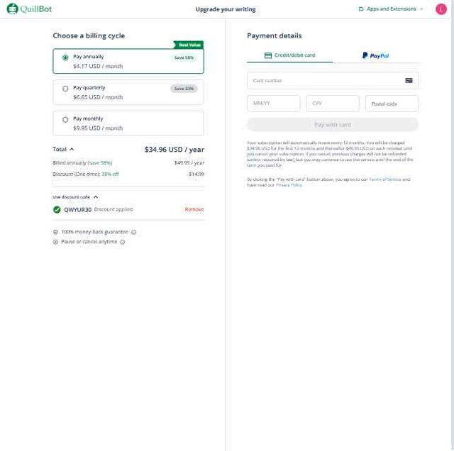 QuillBot Promo Codes (11 Verified) - 30% Off w/Code Aug 2025