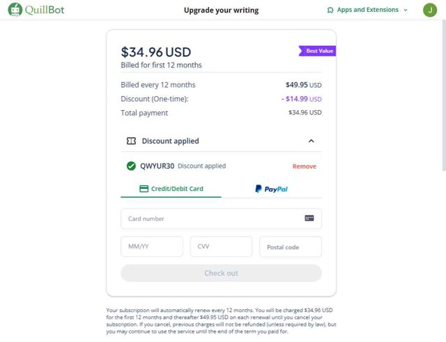 QuillBot Discount Codes (10 Verified) - 30% Off May 2025