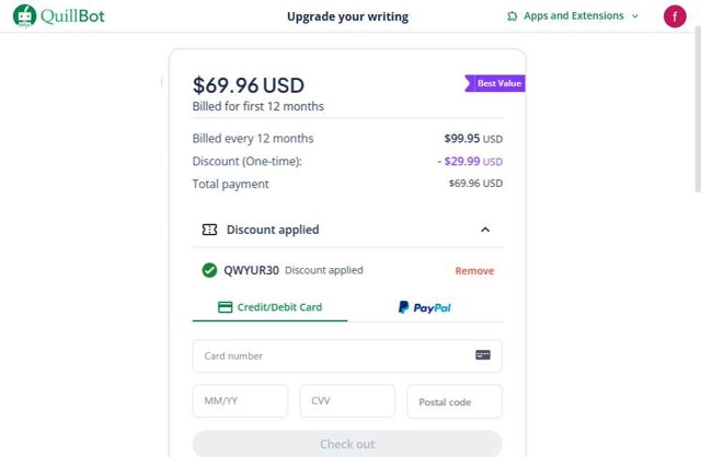 QuillBot Promo Codes (10 Verified) - 30% Off w/Code Jun 2025
