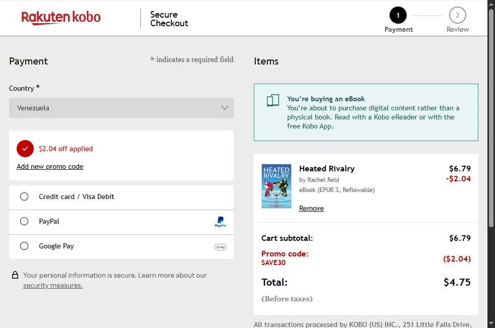 Rakuten Kobo Promo Codes - 40% Off (3 Verified) Jan 2026
