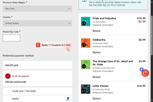 Rakuten Kobo Promo Codes - 20% Off (Verified) Jun 2025