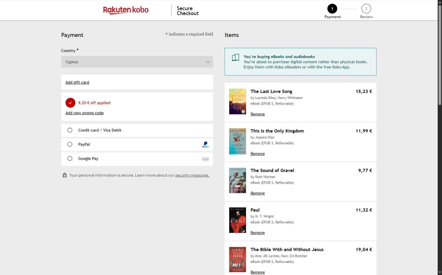Rakuten Kobo Promo Codes - 85% Off (+1 Codes) May 2026