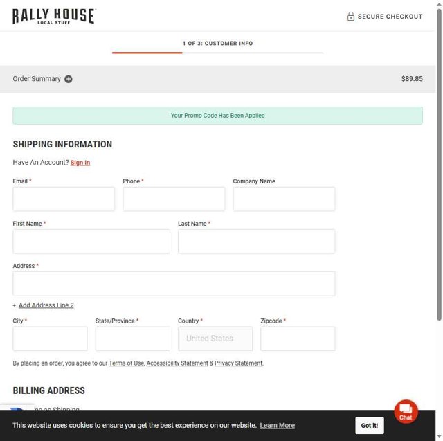 Rally House Promo Codes (8 Verified) - 20% Off Sep 2025
