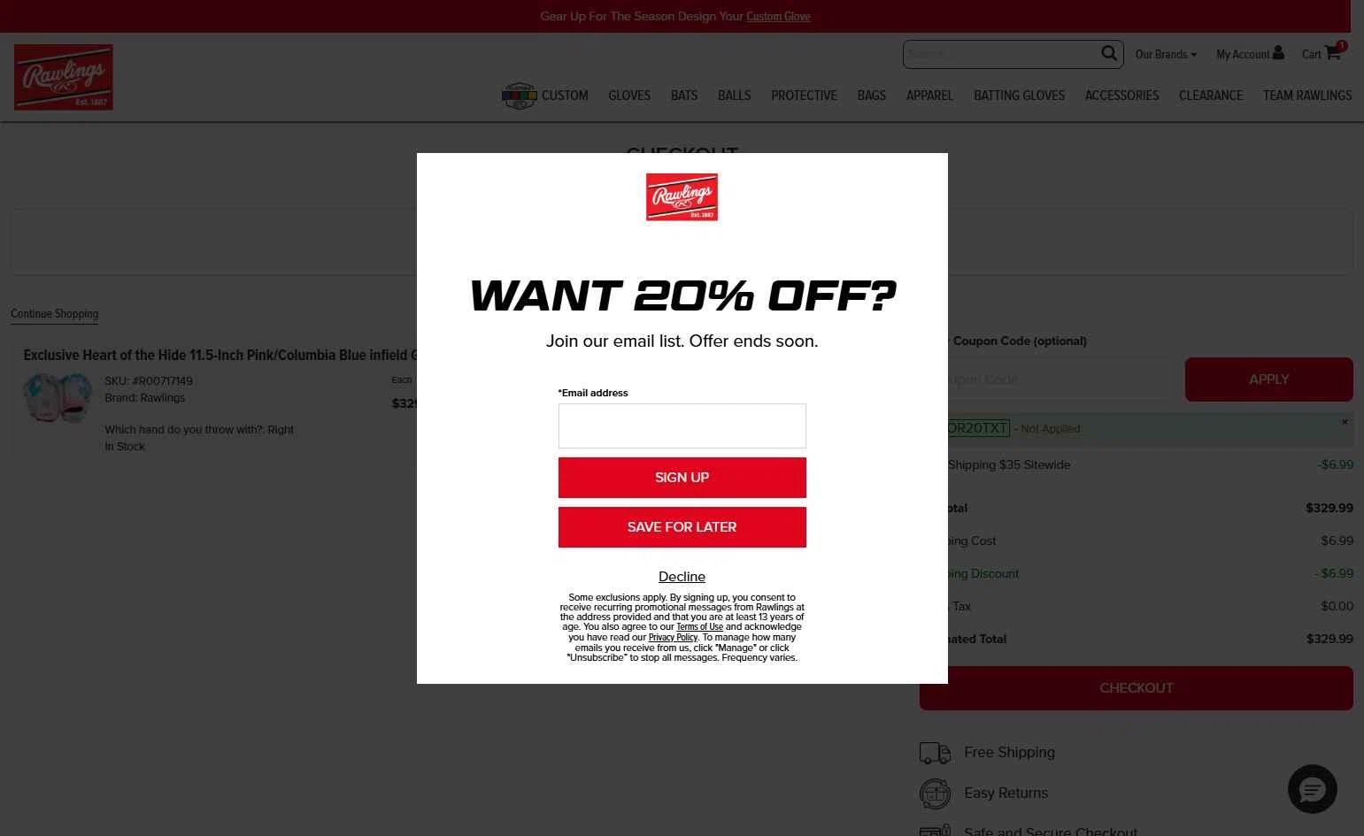 Rawlings Promo Codes - 25% Off (14 Verified) Jan 2026