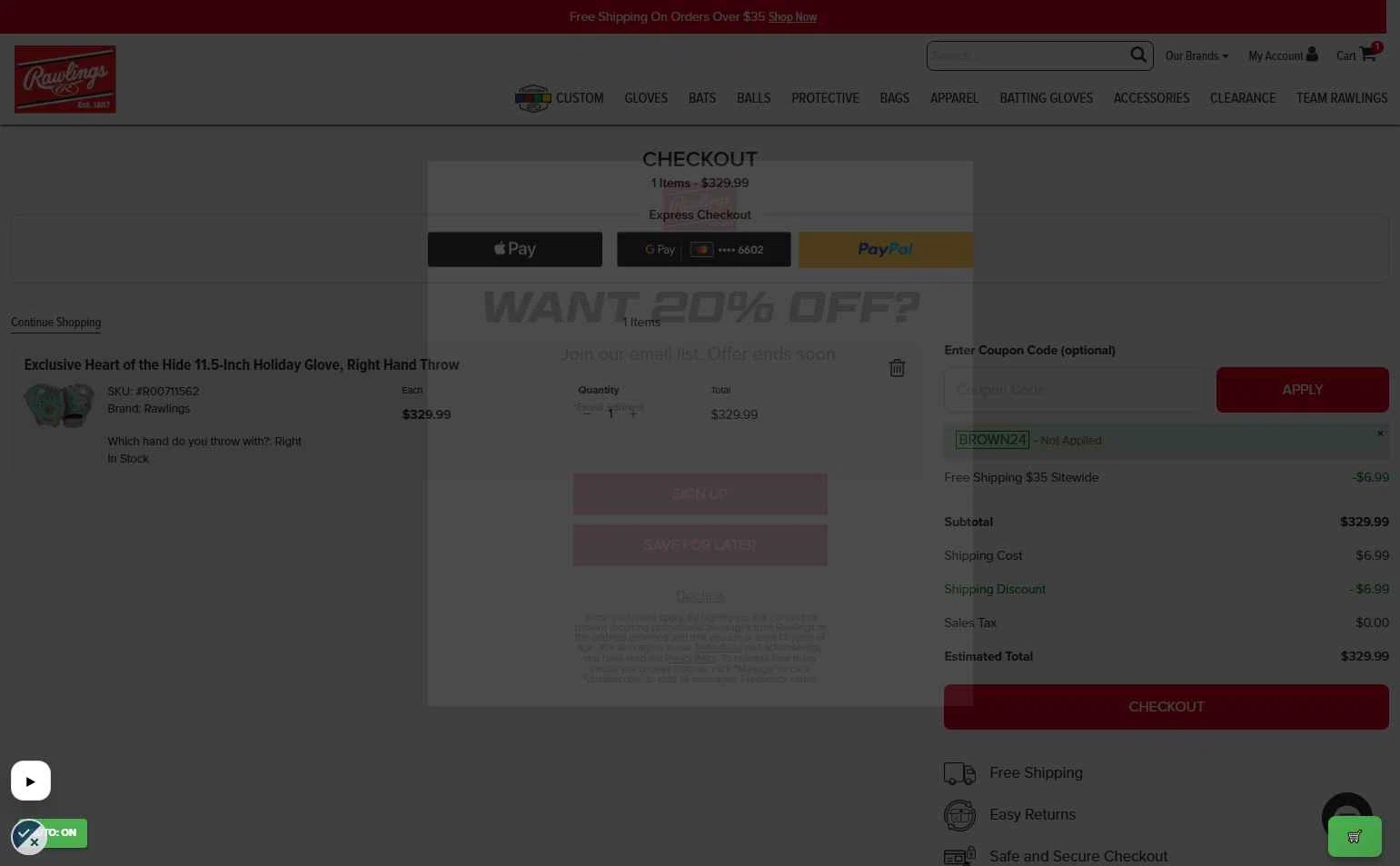 Rawlings Promo Codes - 25% Off (14 Verified) Jan 2026