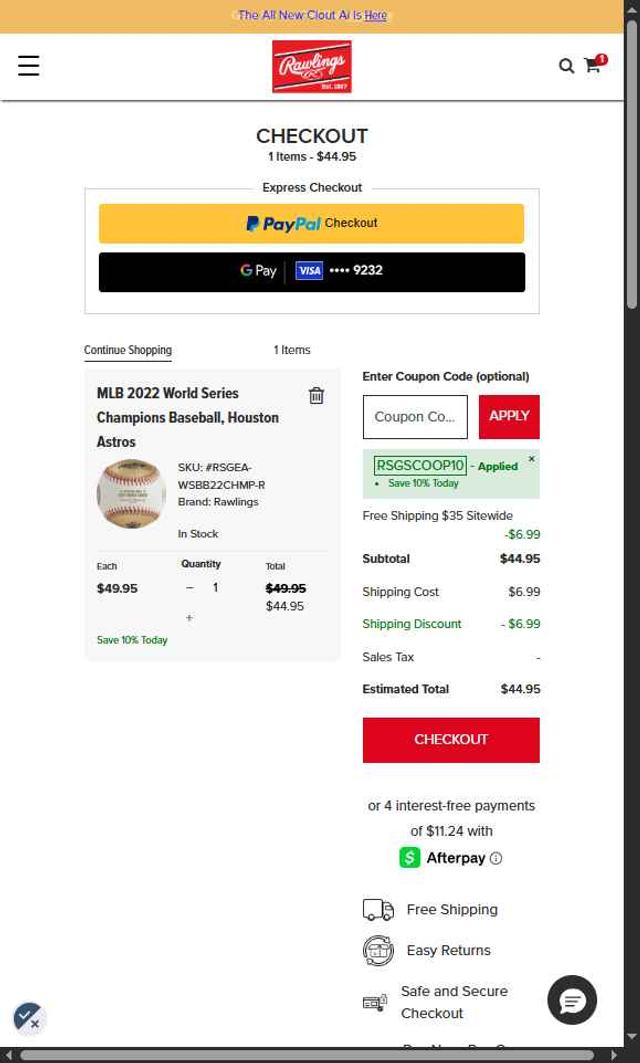 Rawlings Promo Codes - 25% Off (15 Verified) Oct 2025