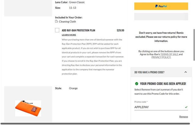 Ray-Ban Discount Codes - $10 Off (4 Verified) Aug 2025