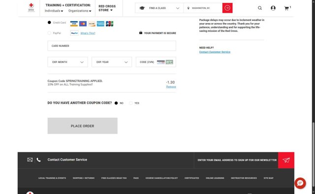 American Red Cross Promo Code (5 Verified) - 10% Off May 2025