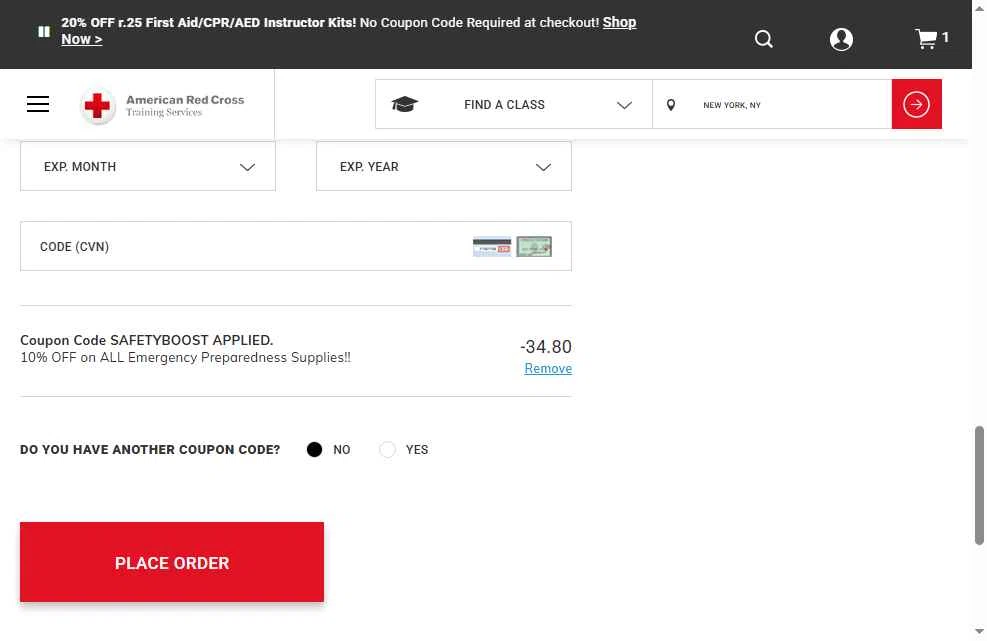 American Red Cross Promo Code - 10% Off Mar 2026