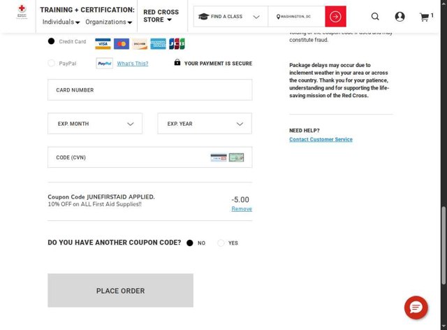 American Red Cross Promo Codes - 10% Off Jul 2025